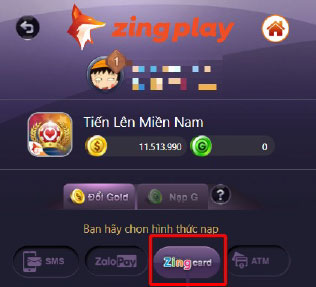 ZingPlay娛樂遊戲支付網關